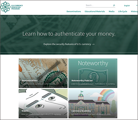 Fed’s new mobile app teaches students about security, design of U.S ...